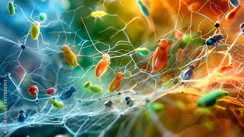 Captivating Microscopic Portrayal of Net-Winged Beetles and Their ...