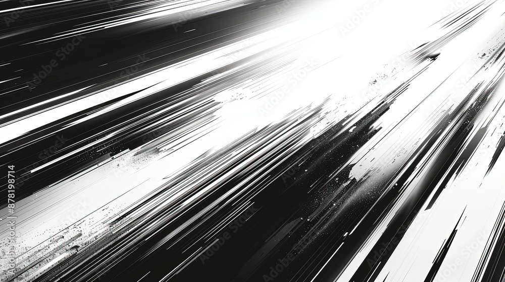 Speed lines backgrounds. Fast speed motion horizontal line manga effect ...