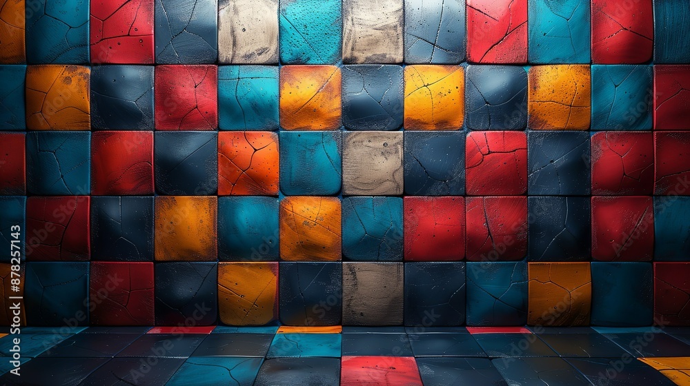 Checkerboard backgrounds with alternating colors and precise patterns ...