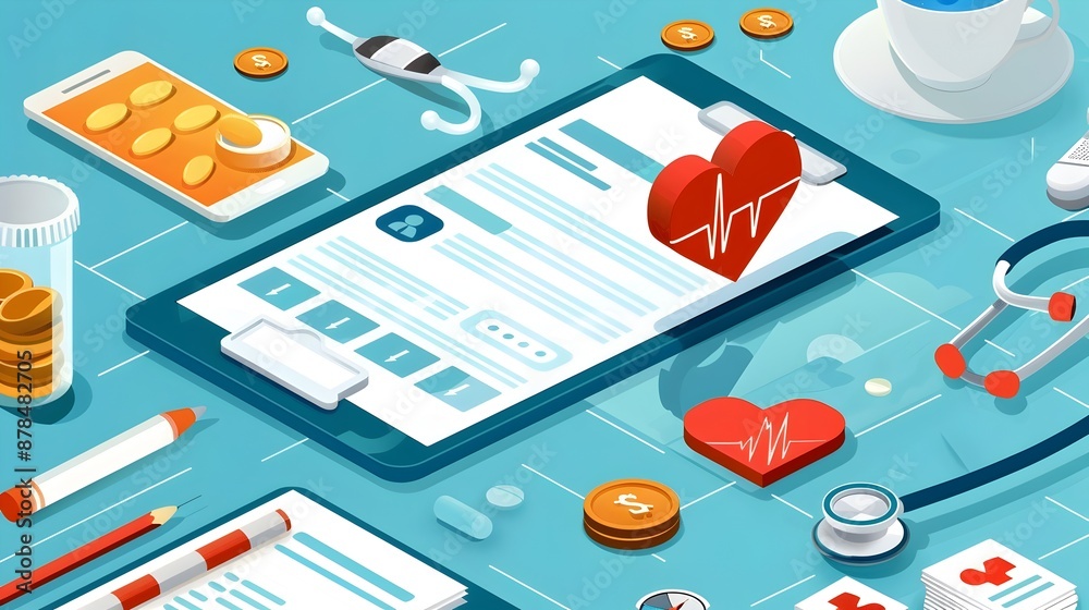 Detailed Infographic Explaining Health Insurance Deductibles and Their ...