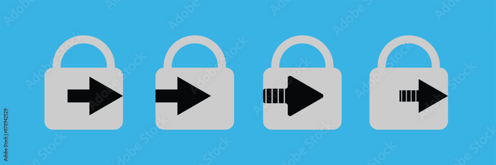 Log out icon. icons sign in and sign out app vector symbol logout and ...