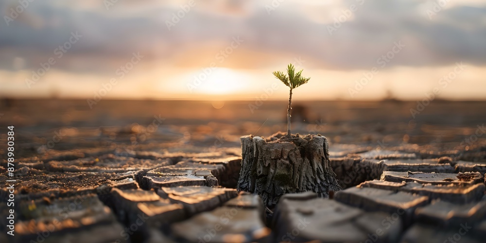 Illustrate deforestations impact on Amazon ecosystem causing habitat ...