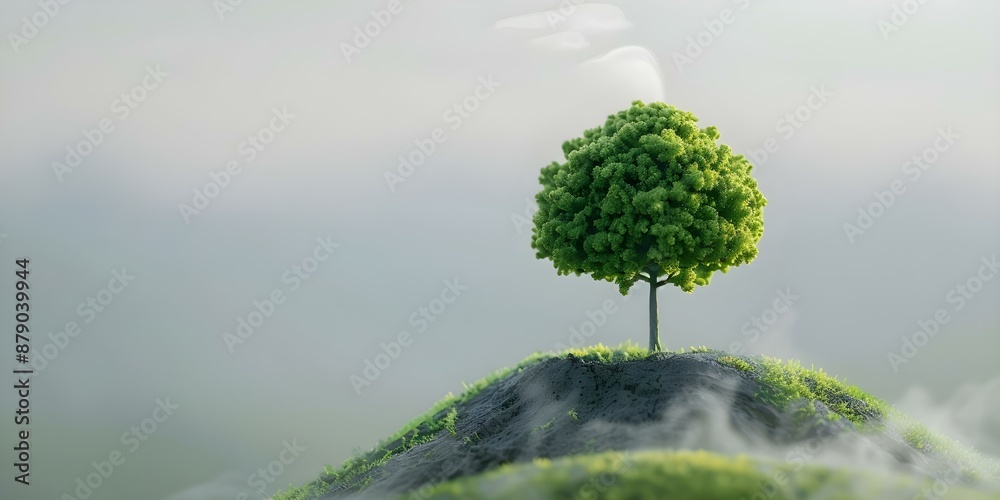 Stock-Illustration „Reducing CO2 Emissions A Visual Guide to ...