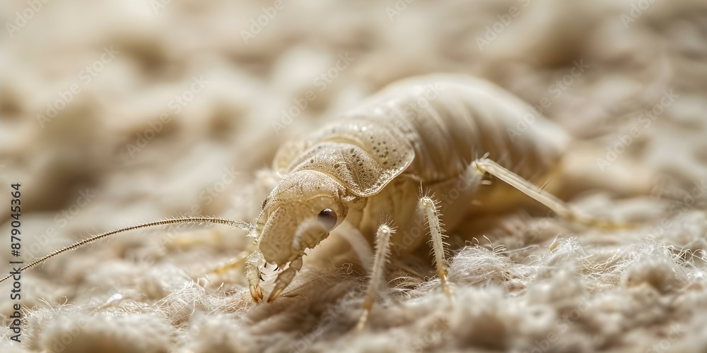 Effective Home Remedies for Dust Mite Allergy Relief. Concept Dust Mite ...