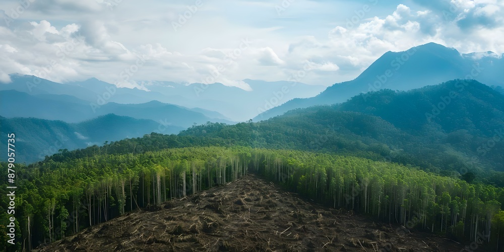 Transformation over time Visualizing deforestation in tropical ...