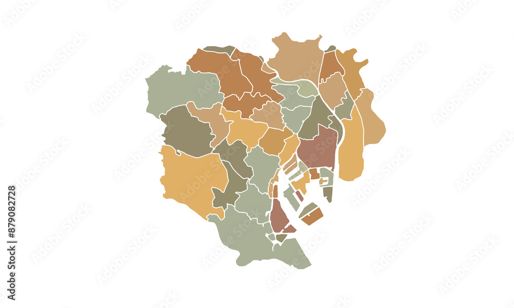 Map of Tokyo for education,Travel worldwide, earth geography website ...