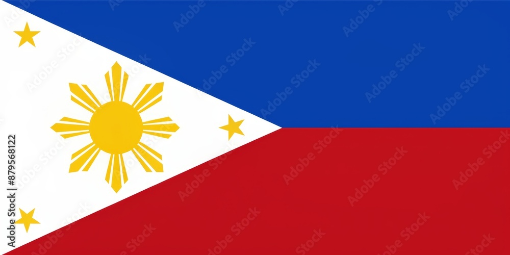The Philippine Flag A Symbol of Freedom and Unity, Blue, Red, White ...