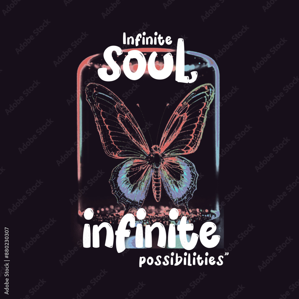 infinite soul,infinite possibilities typography slogan for t shirt ...