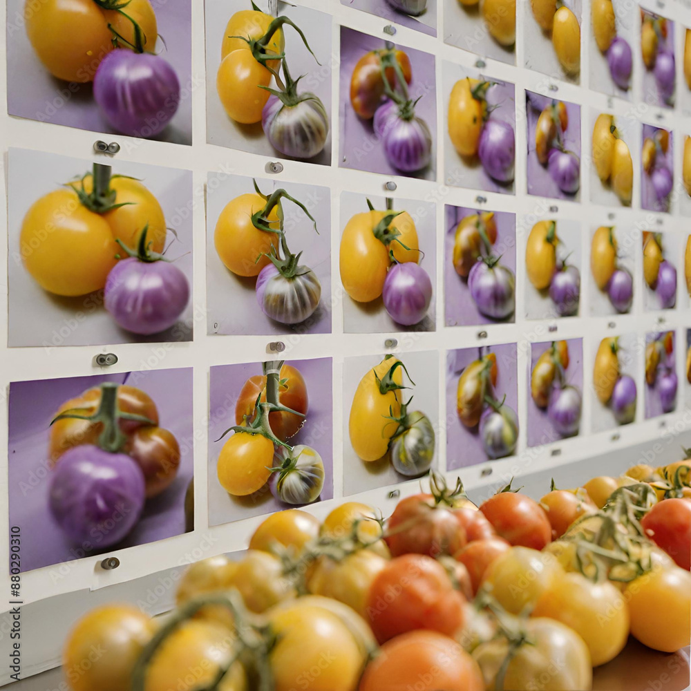Tomato Varieties analysis for Computer Vision Stock Photo | Adobe Stock