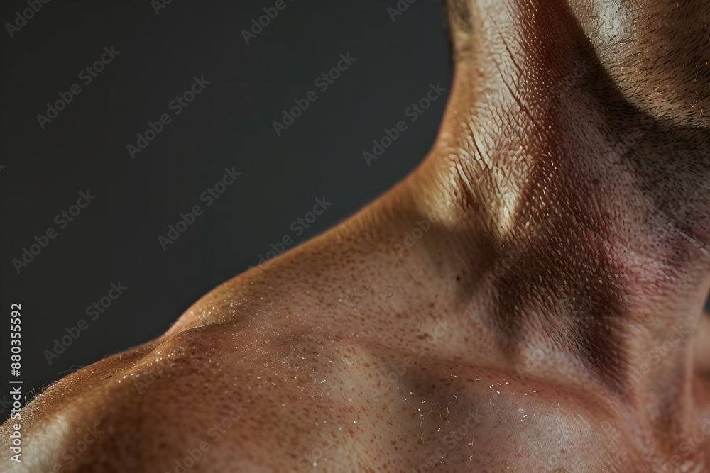 melanoma rash on shoulder Stock Photo | Adobe Stock