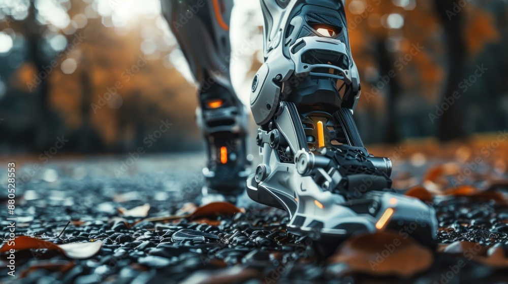 Empower your run with a robotic leg, merging technology and athleticism ...