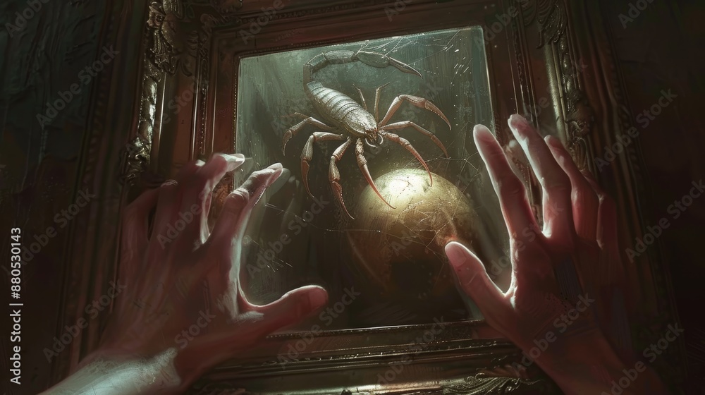 Scary insects in ancient tombs, mysterious creatures in Egyptian ...