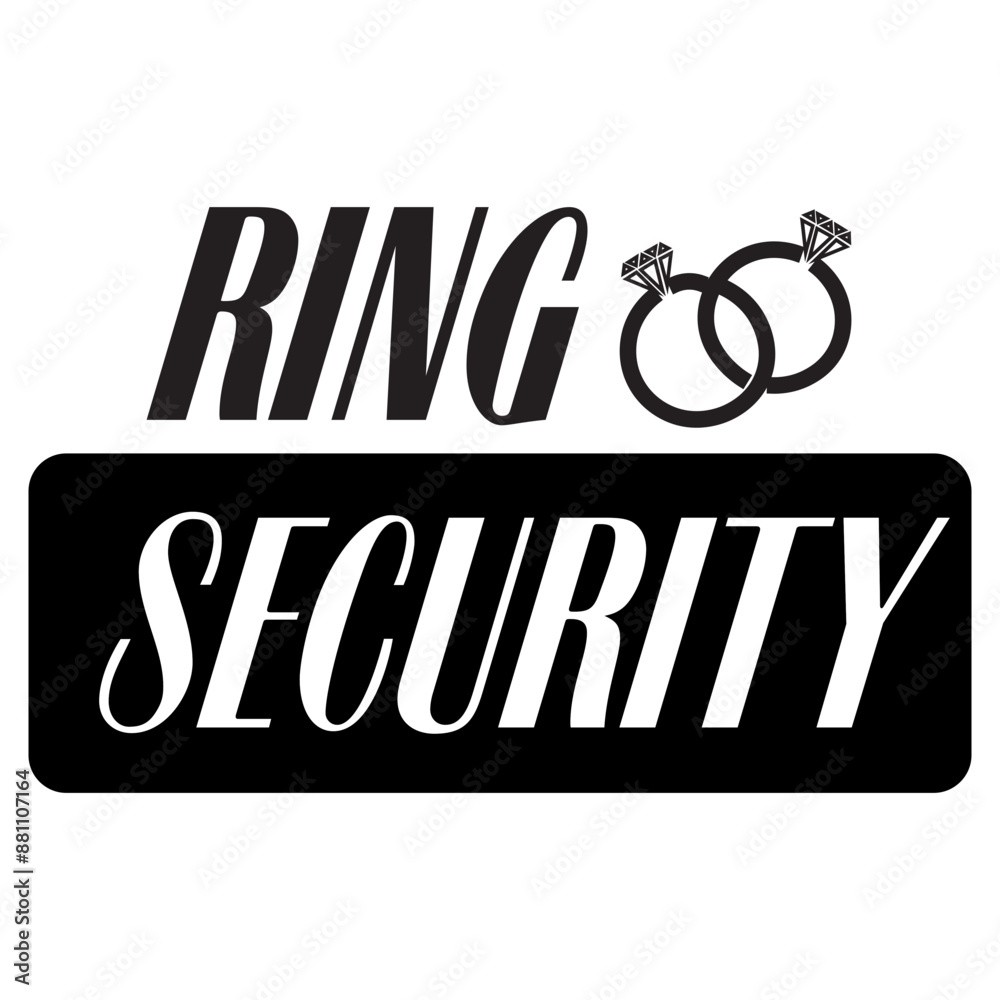 Vektor Ring Security Svg png, wedding svg, bridal party svg, Wedding ...