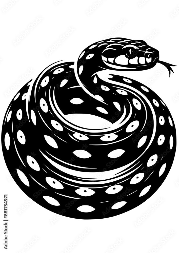 Snake SVG, Reptile SVG, Cobra SVG, Vipper SVG, Boa SVG, Snake ...