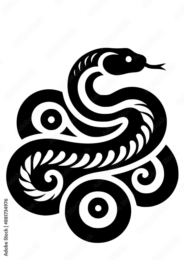 Image vectorielle Stock Snake SVG, Reptile SVG, Cobra SVG, Vipper SVG ...