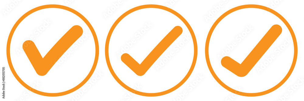 check box icon with correct, accept checkmark icons tick box checked ...