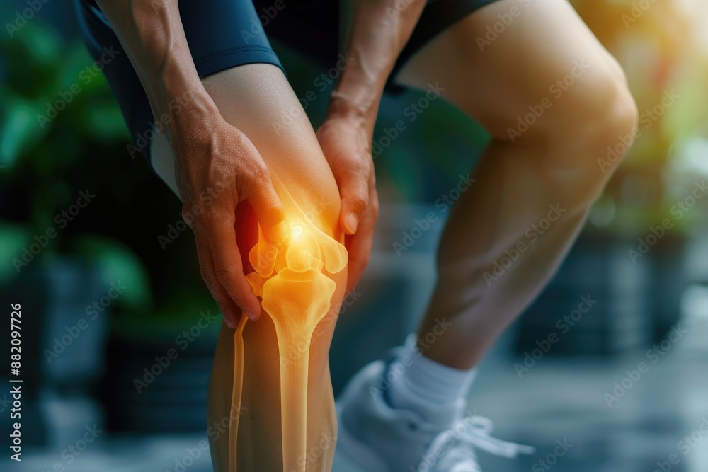 Understanding Knee Pain: Injuries, Conditions, and Treatments Stock ...