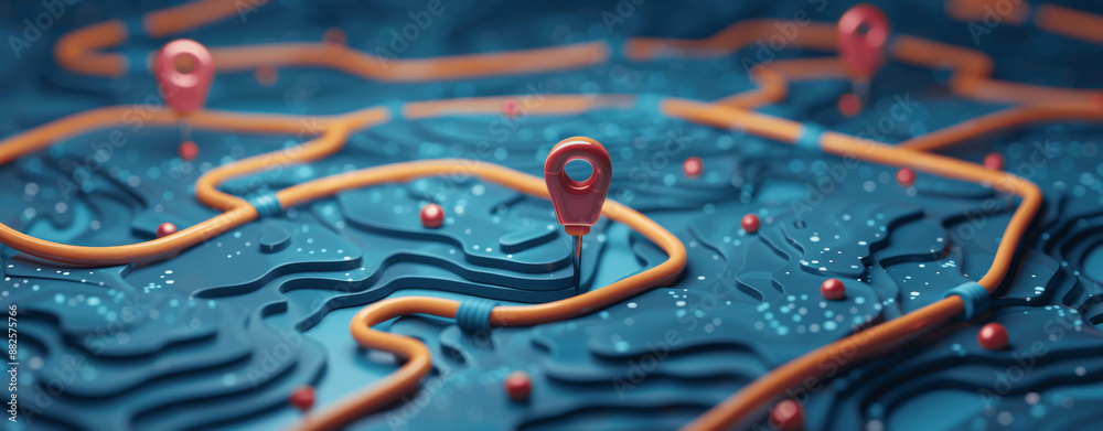 smart city navigation app for taxi and public transportation with GPS ...