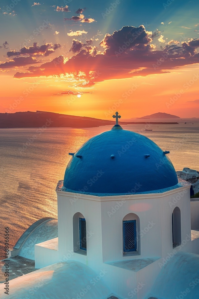 Explore the beauty of the Greek Islands, focusing on Santorini's ...
