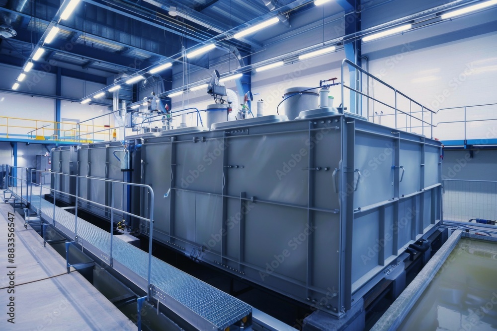Large-Scale Aquarium Tank for Bio-Purification and Filtration: An Eco ...