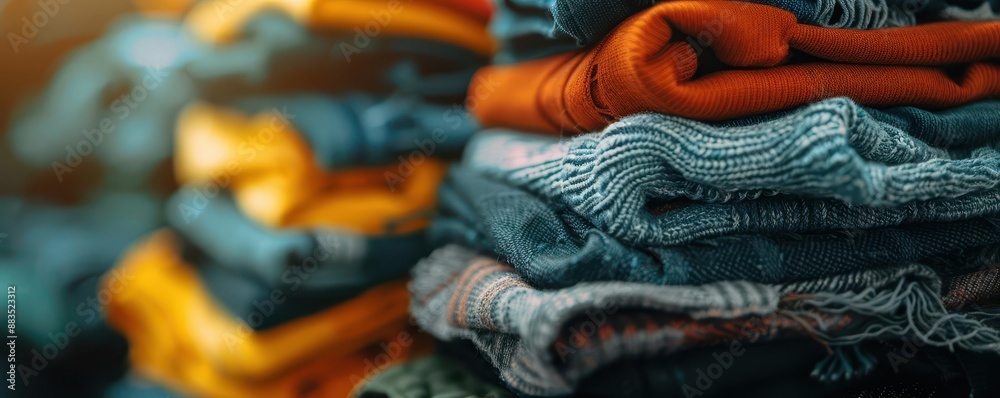 Fast fashion critique depicted through a creative contrast between ...