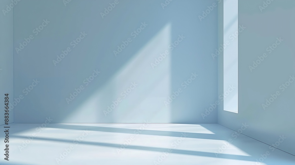 Light soft minimal background mockup for product presentation Corner of ...