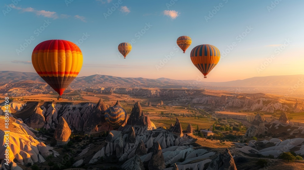cappadocia, warm weather, rich colors, shot with Canon EOS R5 and a ...