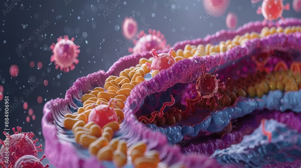 Cellular Respiration: Fundamental metabolic pathway in cells converting ...