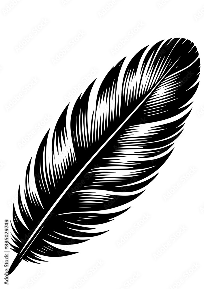 Image vectorielle Stock Feathers SVG, Bird SVG, Flying SVG, Wings SVG ...