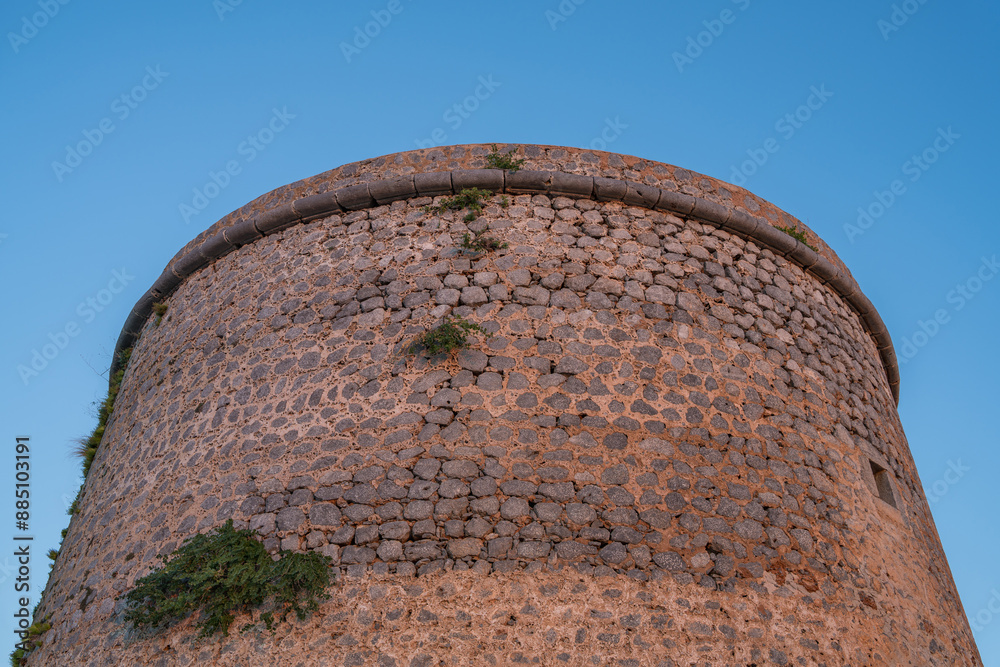 Historic Picada Tower, about 11 meters high, is one of the largest ...