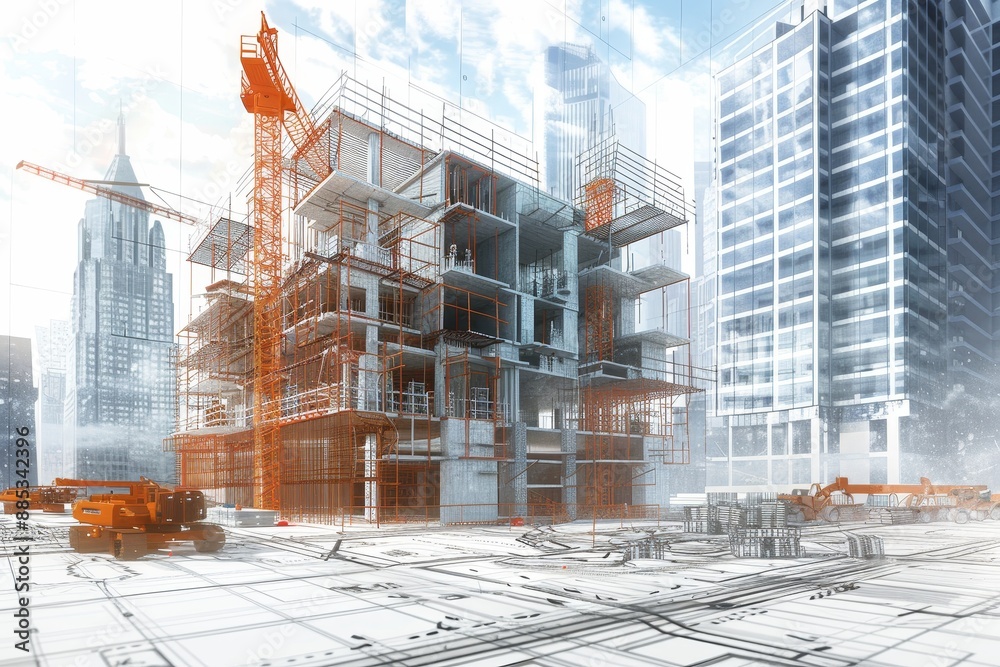 Creating 3D renderings for project drawings based on BIM for ...