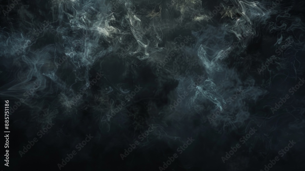 Dark black background illustration in cyclorama style. Black background ...