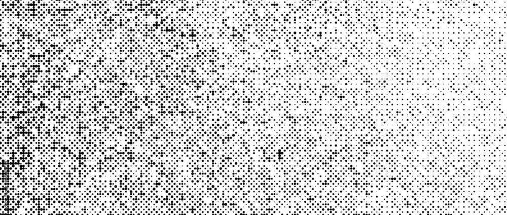 Vector de Stock Pixelated grain gradient texture bitmap. Dither grunge ...