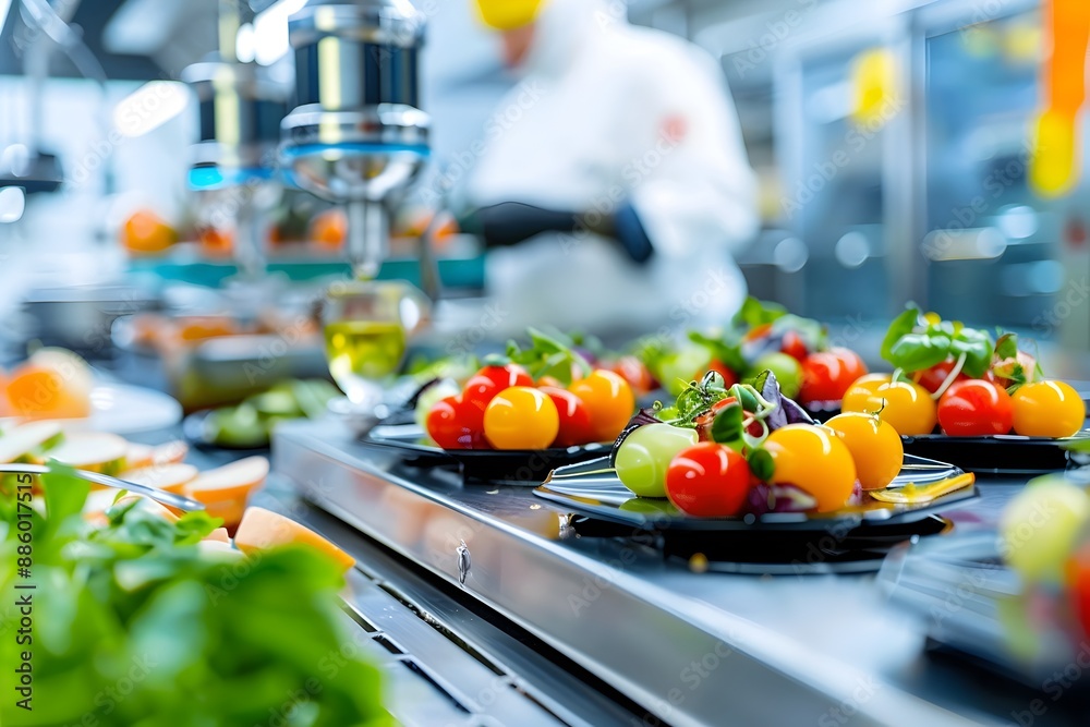 Thermal Imaging Monitoring Temperature-Sensitive Food Areas in ...