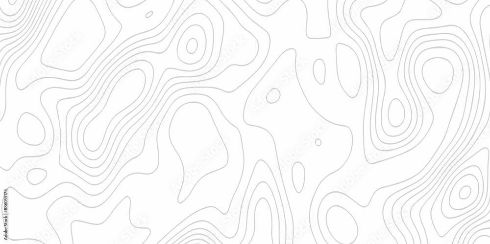 Counter wave line geometric wire outline area design. The stylize ...