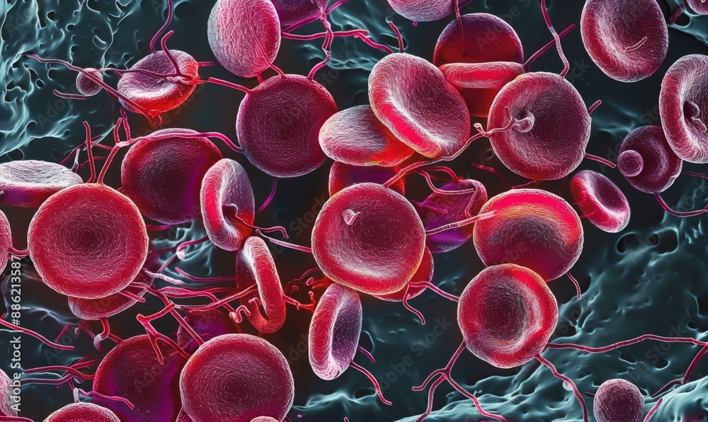 Fragmented RBCs, known as schistocytes, often suggest conditions like ...