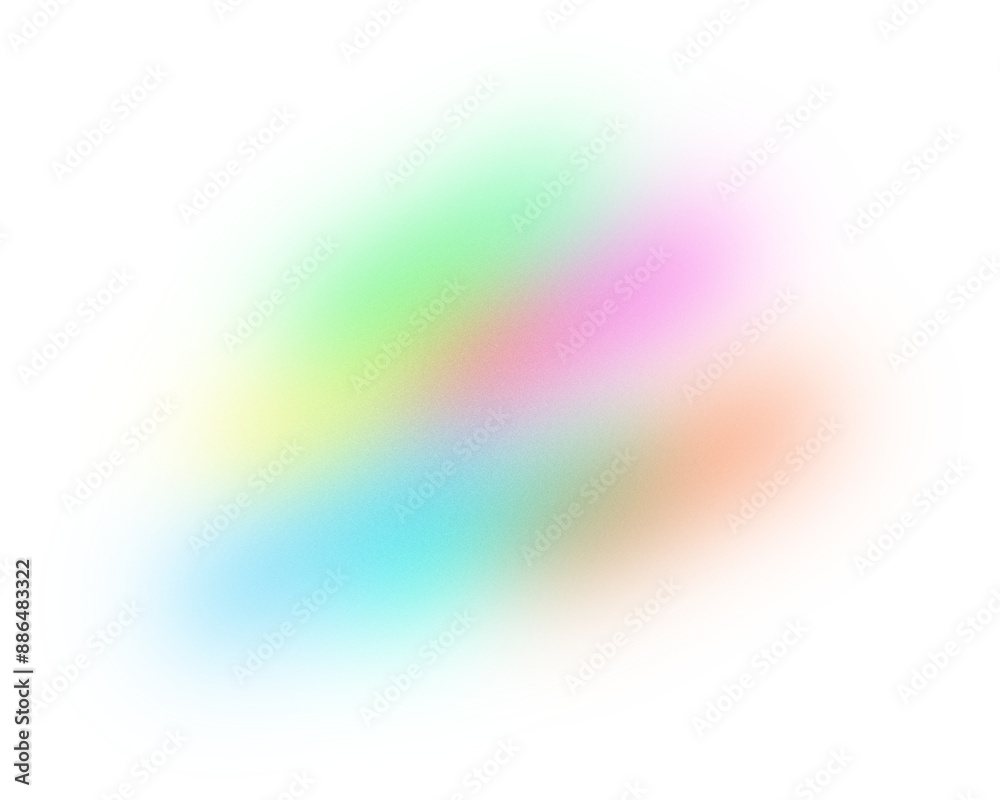 Blur Gradient Shape transparent PNG blurry gradient shape holographic ...