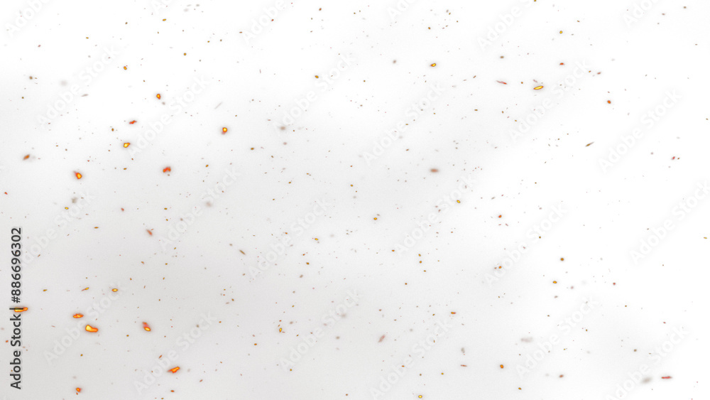 Floating embers sparks background PNG transparent. Opacity or screen ...