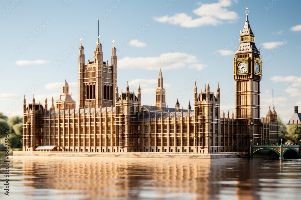 Big Ben Tower The architectural symbol of London England and Britain ...