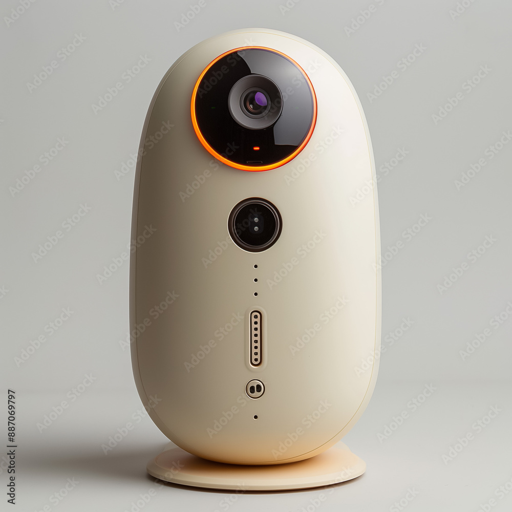 Sleek 360-Degree Camera with Modern Design for Panoramic Photography ...