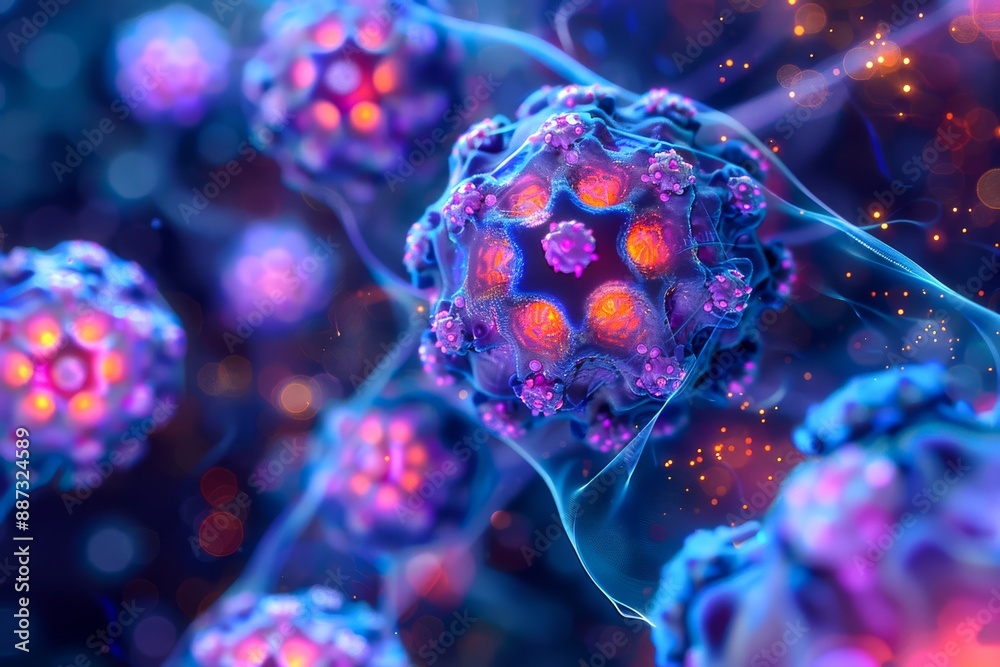 Papillomavirus: A detailed image of Human Papillomavirus (HPV ...