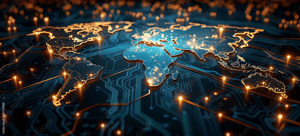 Global Electronic Trade and Connectivity, Semiconductor Market, AI ...