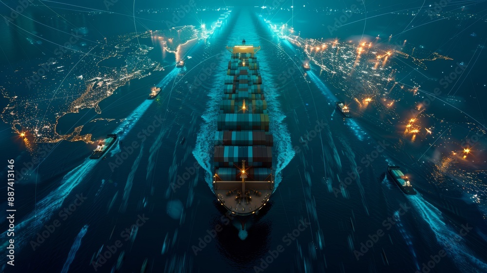 Global logistics and AI cargo ship technology: an international ...