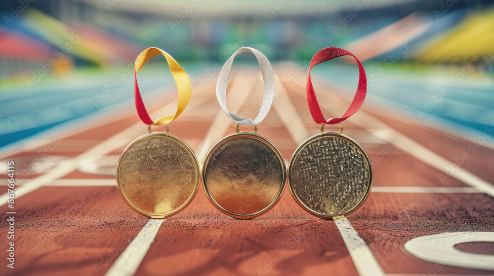 The Olympics is a sporting event with medals given to the top three ...