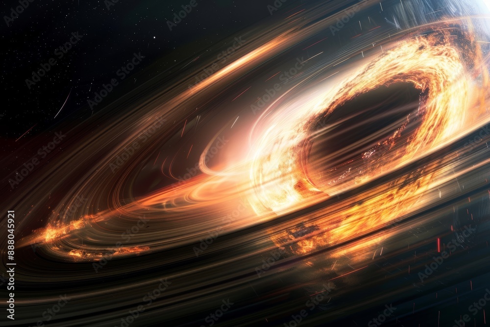 The breathtaking visual experience of space-time warping as a ...