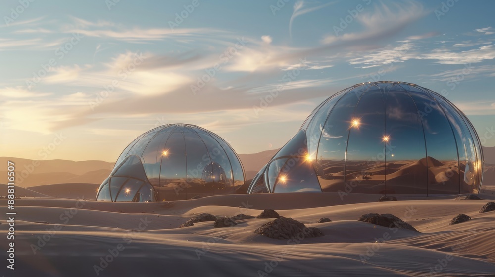 The Martian Colony, terraforming, Moon Dome City and geodesic domes on ...