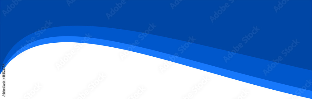 Header shape for website and border for banner. Abstract design element ...