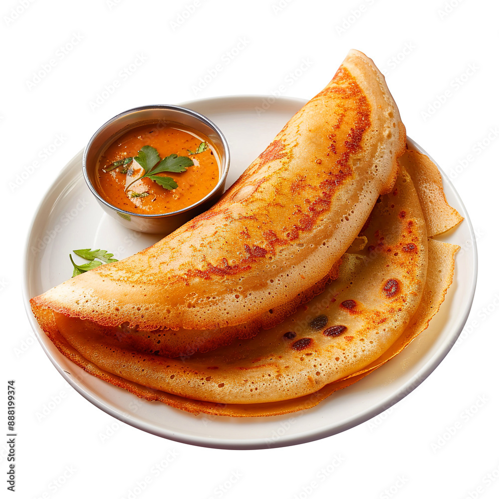 Masala dosa isolated on transparent background remove png, Clipping ...