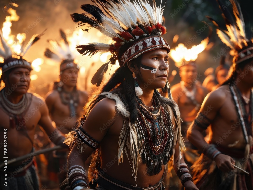 Dances Tell Stories: An indigenous tribe in vibrant attire showcases ...