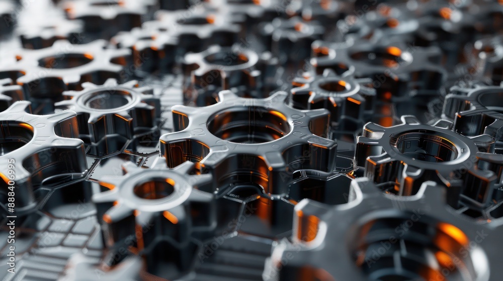 Detailed 3D model of a financial compliance and regulations framework ...